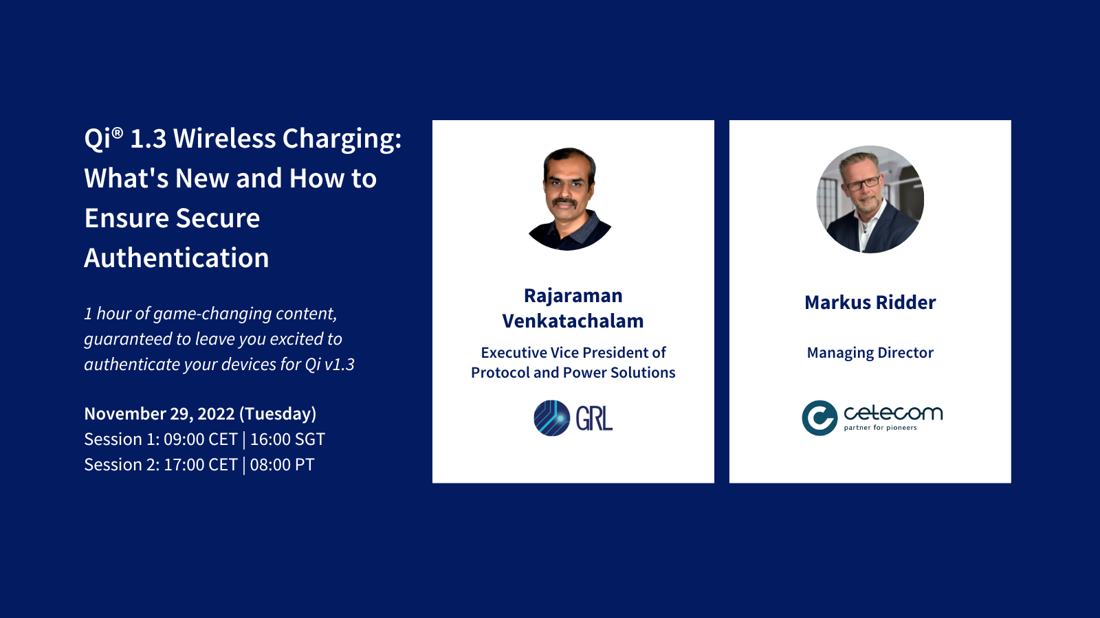 Qi® 1.3 Wireless Charging Webinar | GraniteRiverLabs & CETECOM